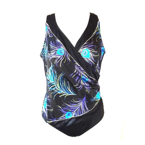 Great Lengths | Swim | 325 Great Lengths Peacock Swimsuit | Poshmark